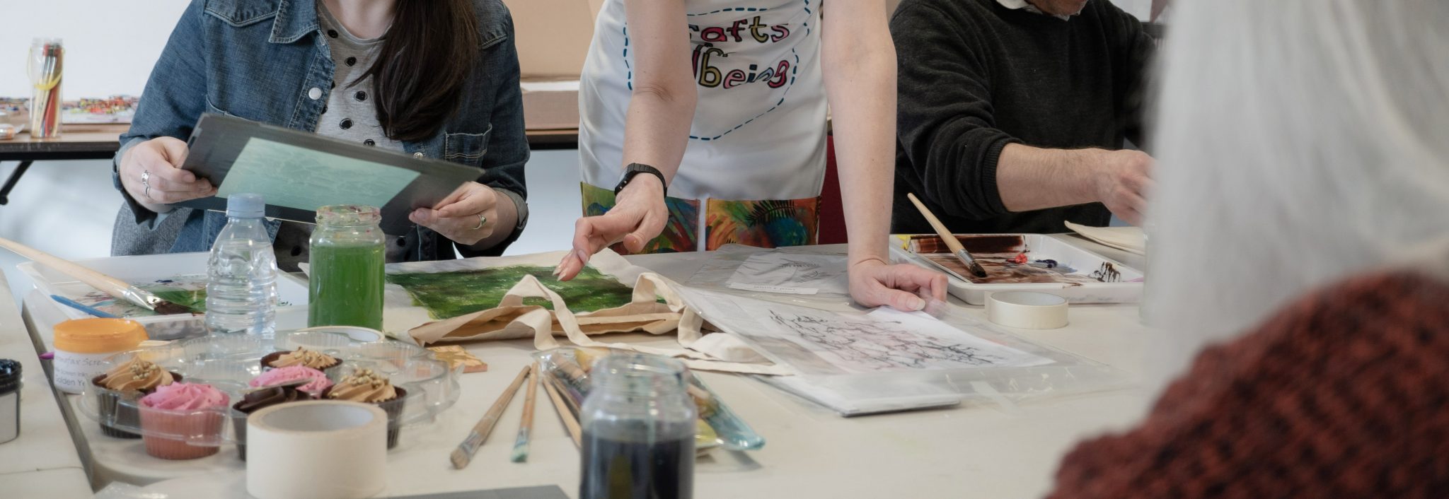 In person workshops – Crafts for Wellbeing