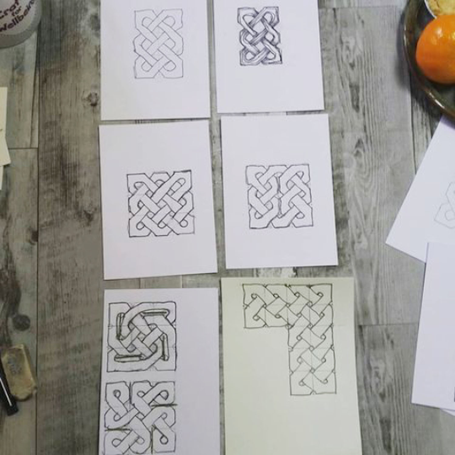 Student Showcase: Celtic Knotwork Drawing for Beginners Workshop ...