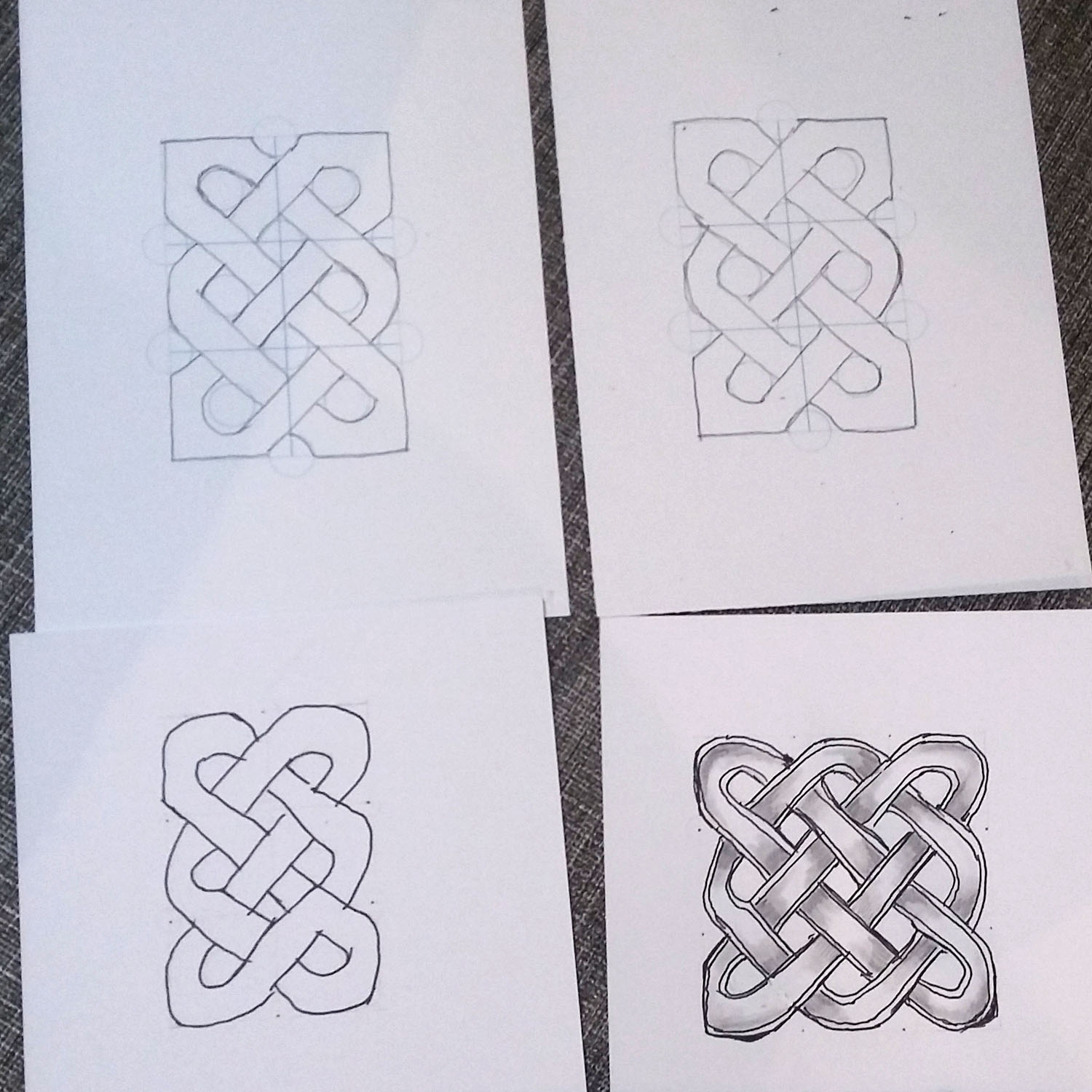 Student Showcase: Six week Celtic knotwork drawing course for beginners ...