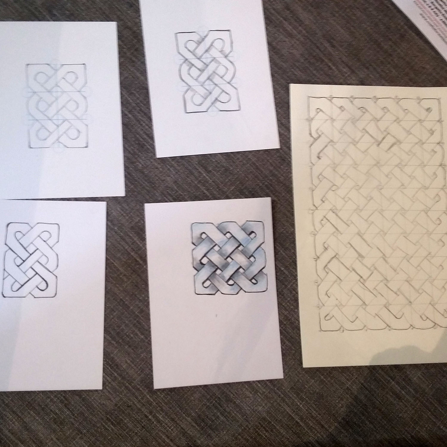Student Showcase: Six week Celtic knotwork drawing course for beginners ...