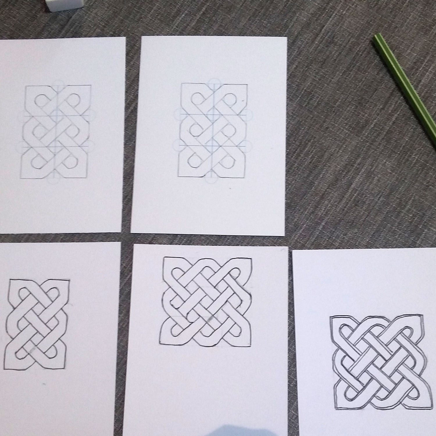 Student Showcase: Six week Celtic knotwork drawing course for beginners ...