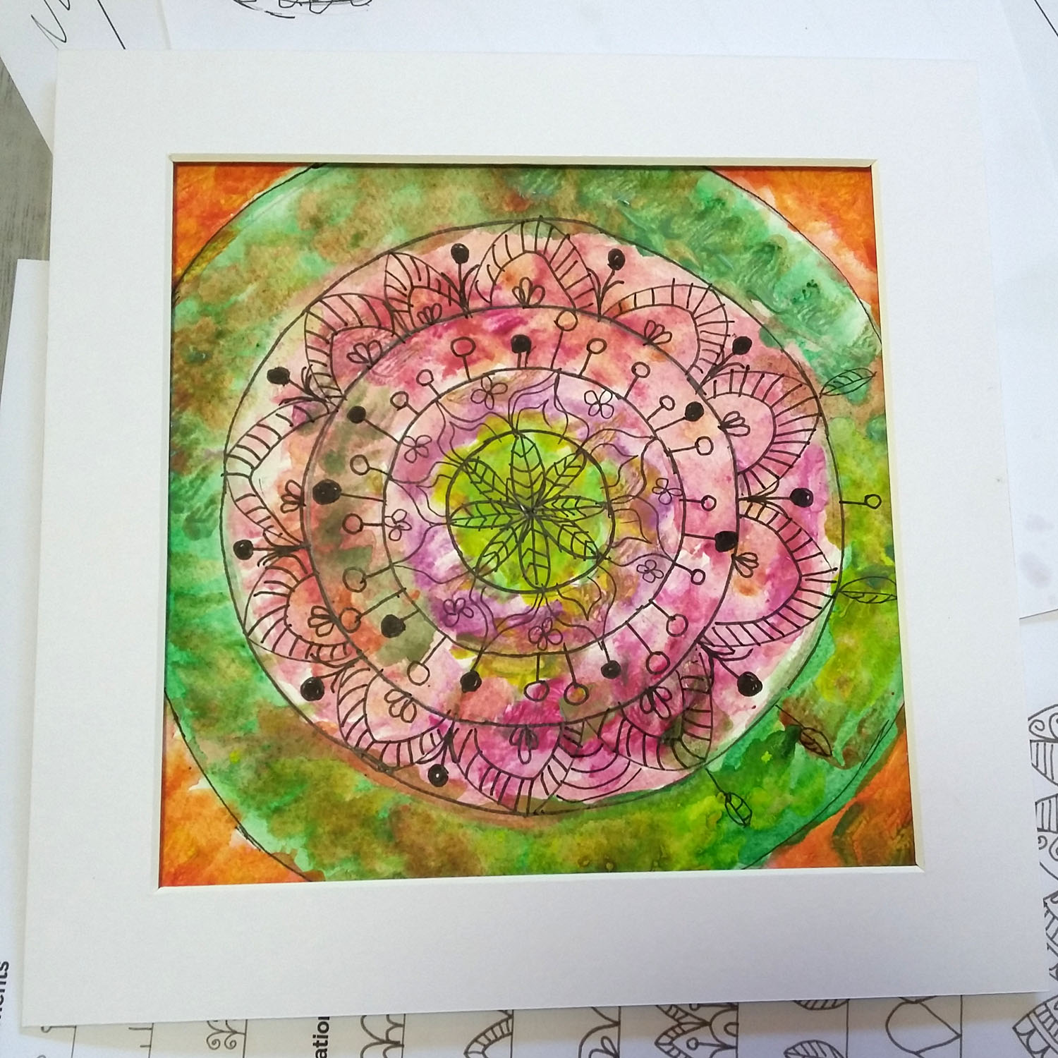 Mindful Messy Mandalas Workshop – Crafts for Wellbeing