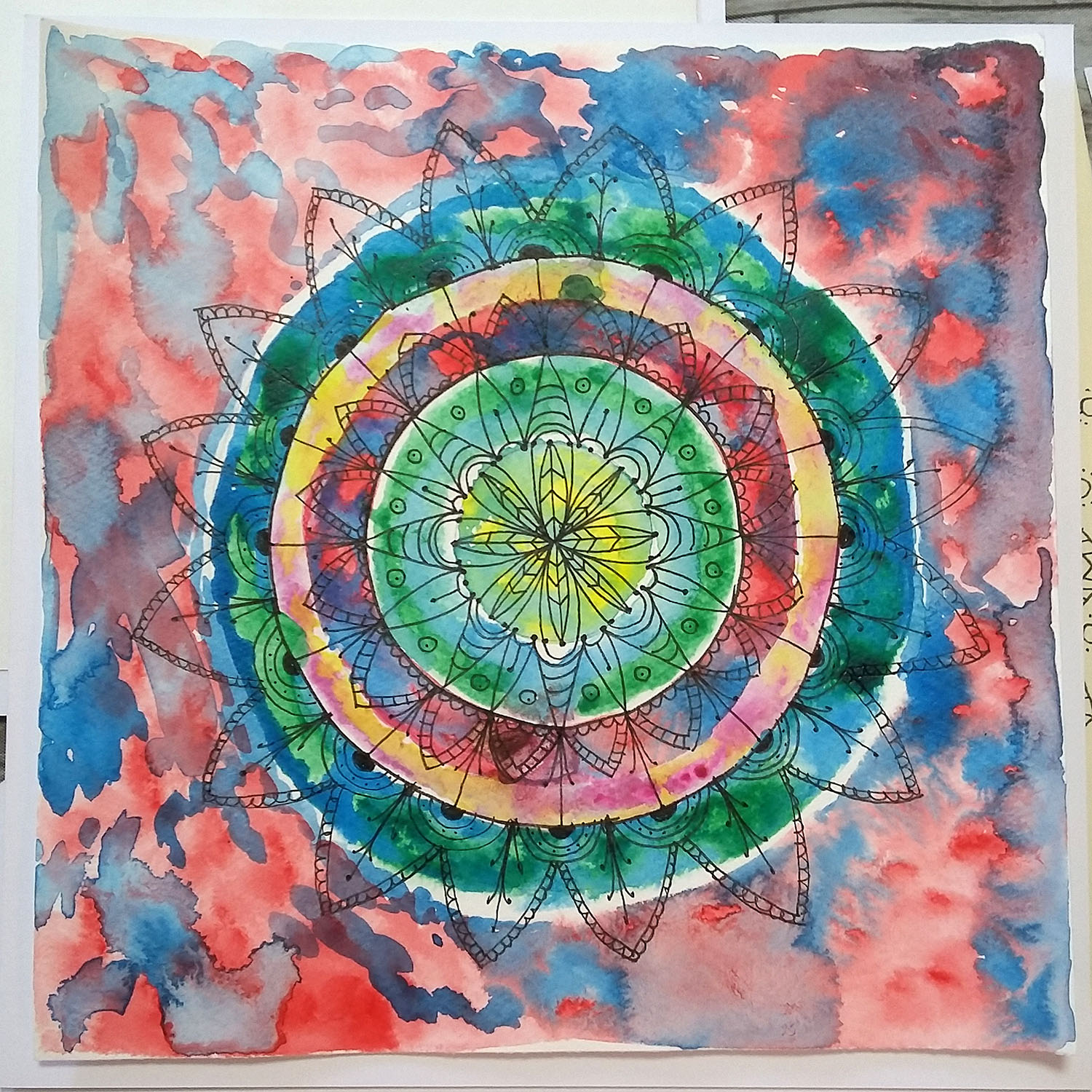 Mindful Messy Mandalas Workshop – Crafts for Wellbeing