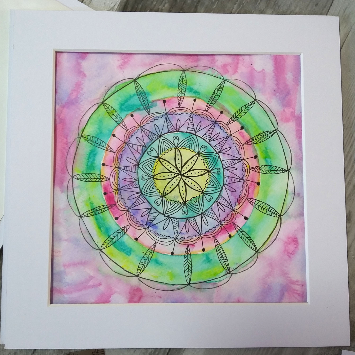 Student Showcase: Mindful Messy Mandalas workshop – Crafts for Wellbeing