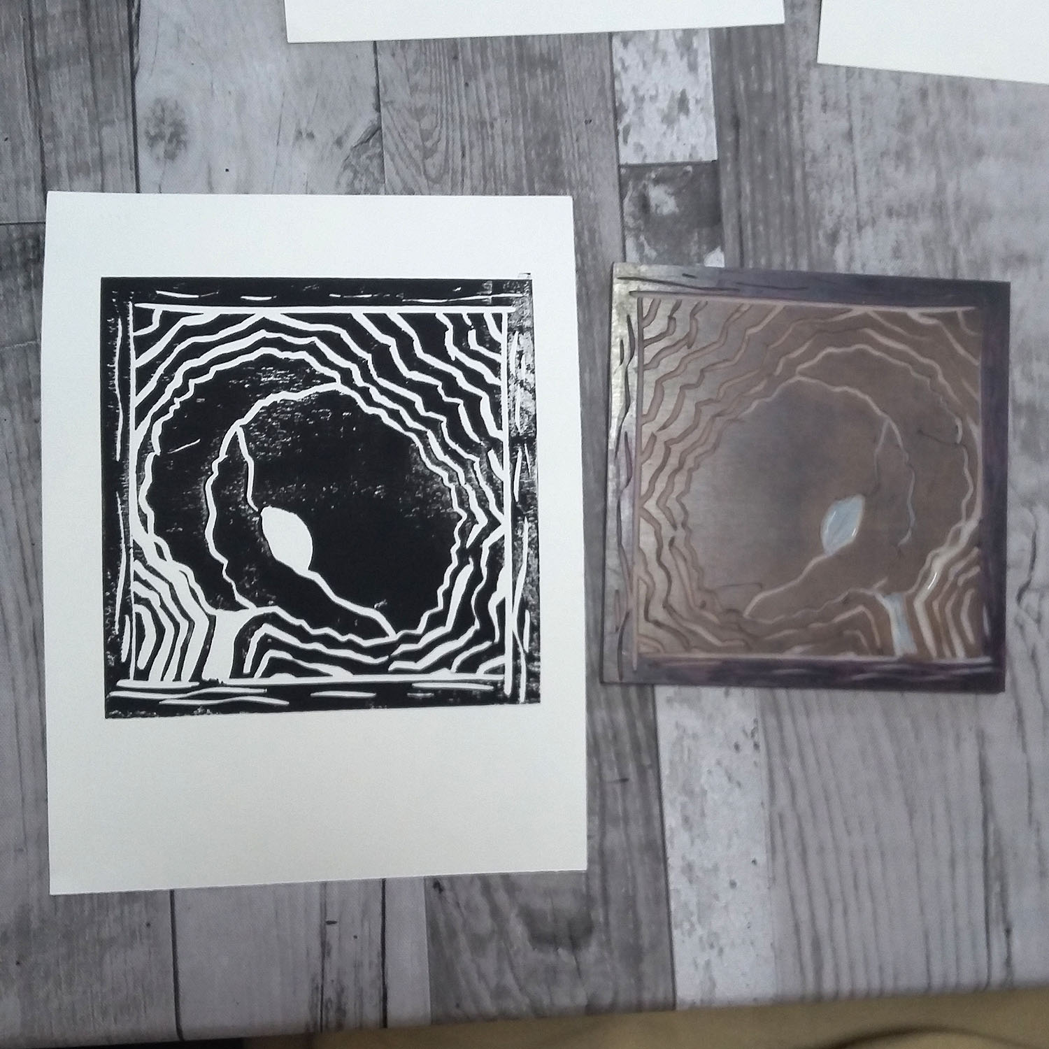 Student showcase: introduction to lino printing workshop – Crafts for ...