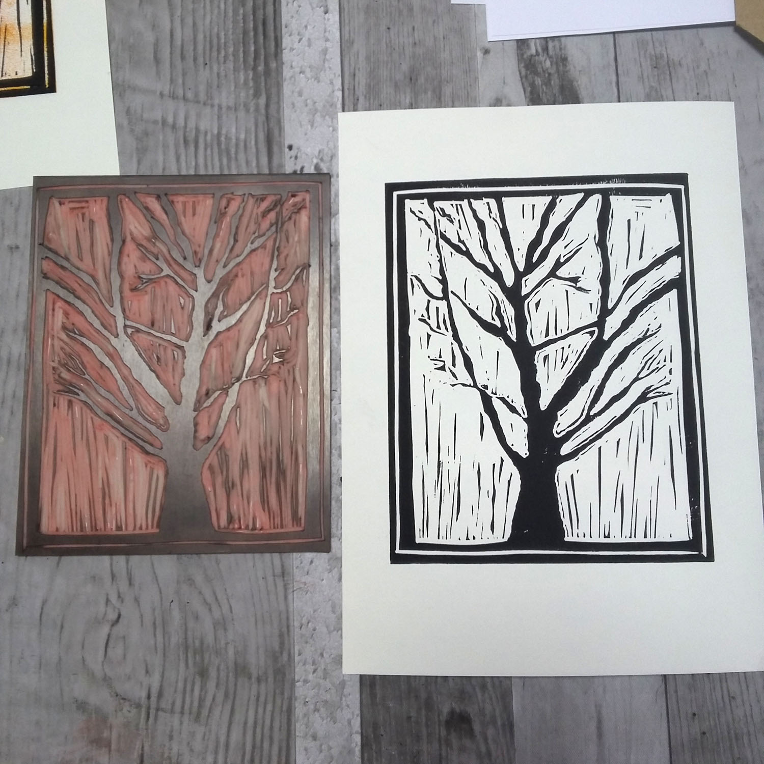 Lino printing for beginners workshop – Crafts for Wellbeing